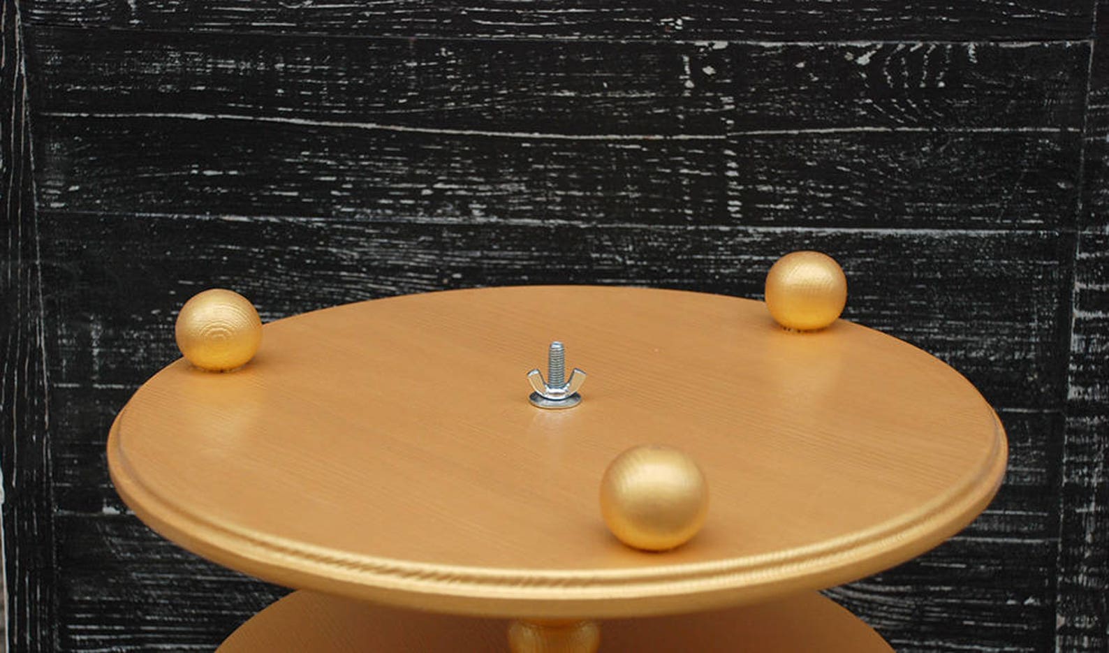 4-tier Cupcake Stand for Wedding, Gold Wedding Cake Topper, Wedding ...