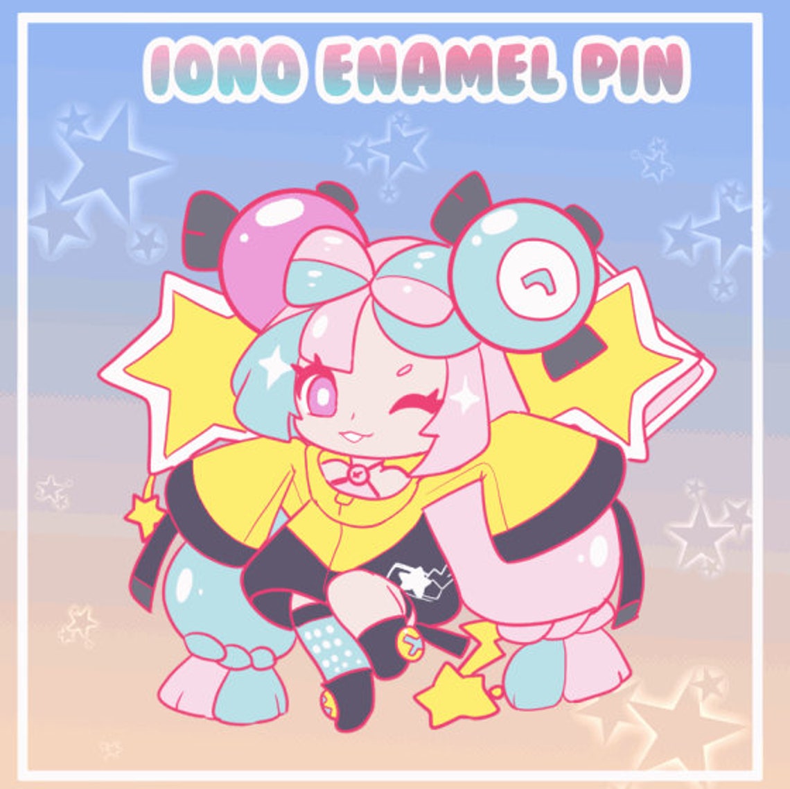 Iono Enamel Pin preorder - Etsy