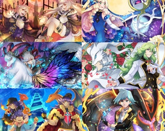 Anime Playmat - Etsy