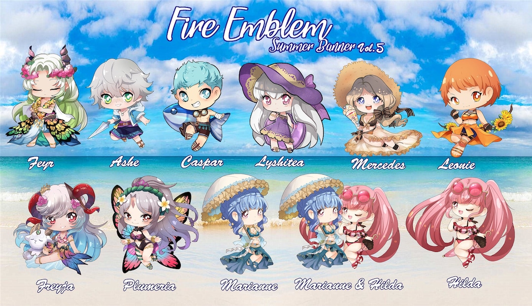 Fire Emblem Summer Vol. 5 [preorder] - Etsy