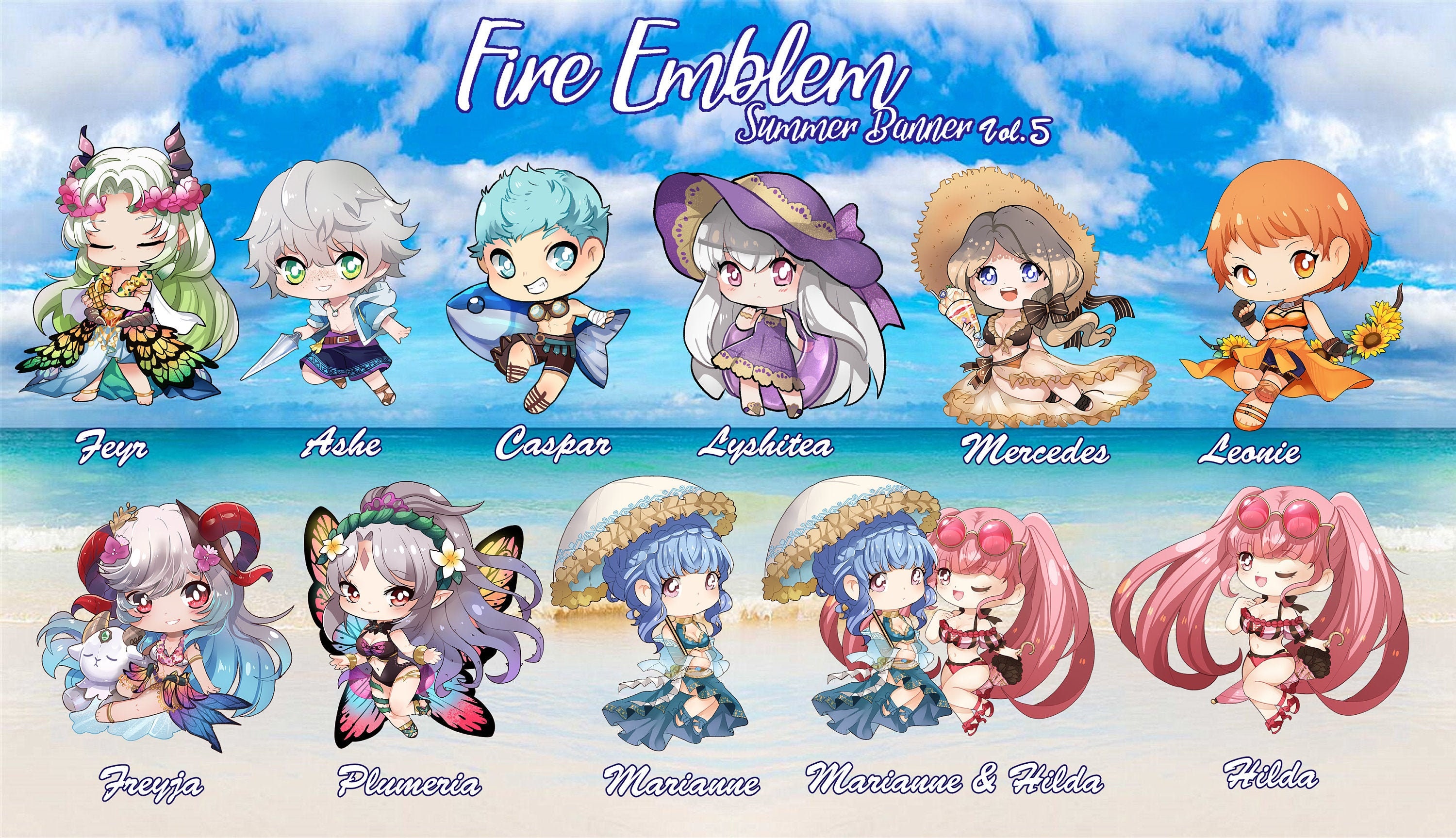 Fire emblem summer vol. 5 preorder | Etsy