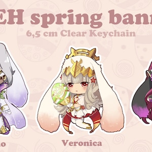 FEH- Spring Banner Acrylic Keychain - Etsy