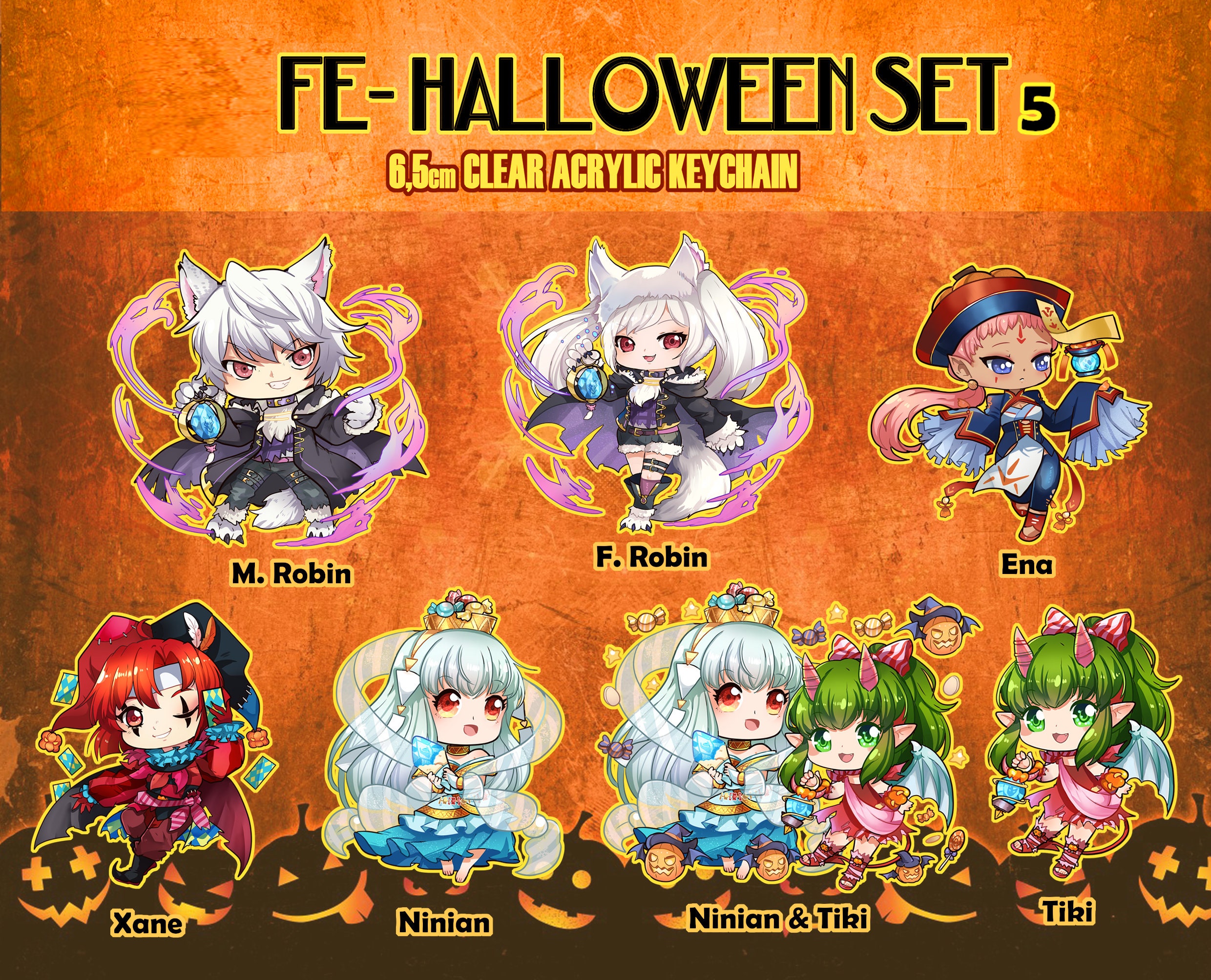 FE Halloween Set 5 - Preorder - Etsy