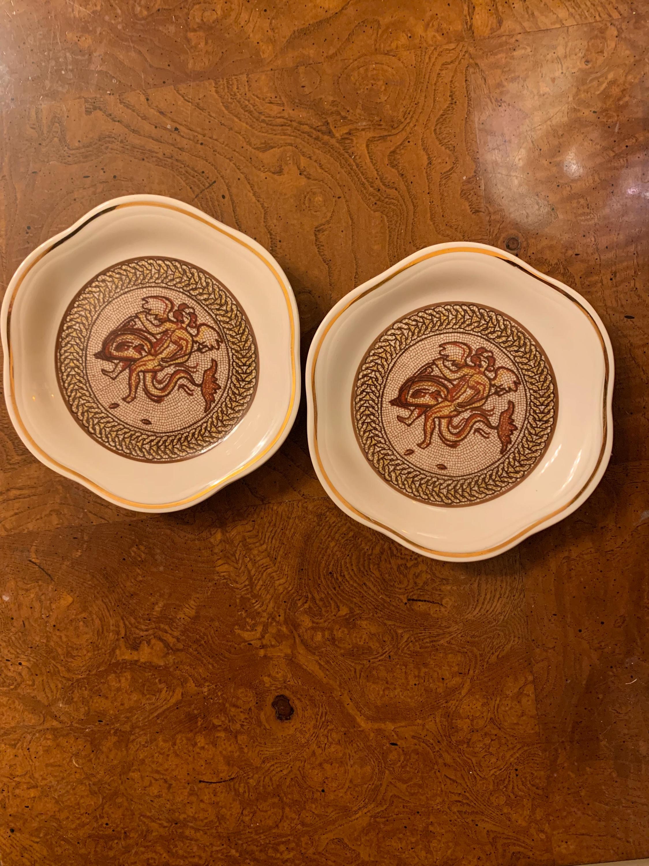 Two Royal Worcester Spode Cherub Design Small Plates - Etsy