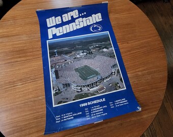 Vintage State Poster - Etsy