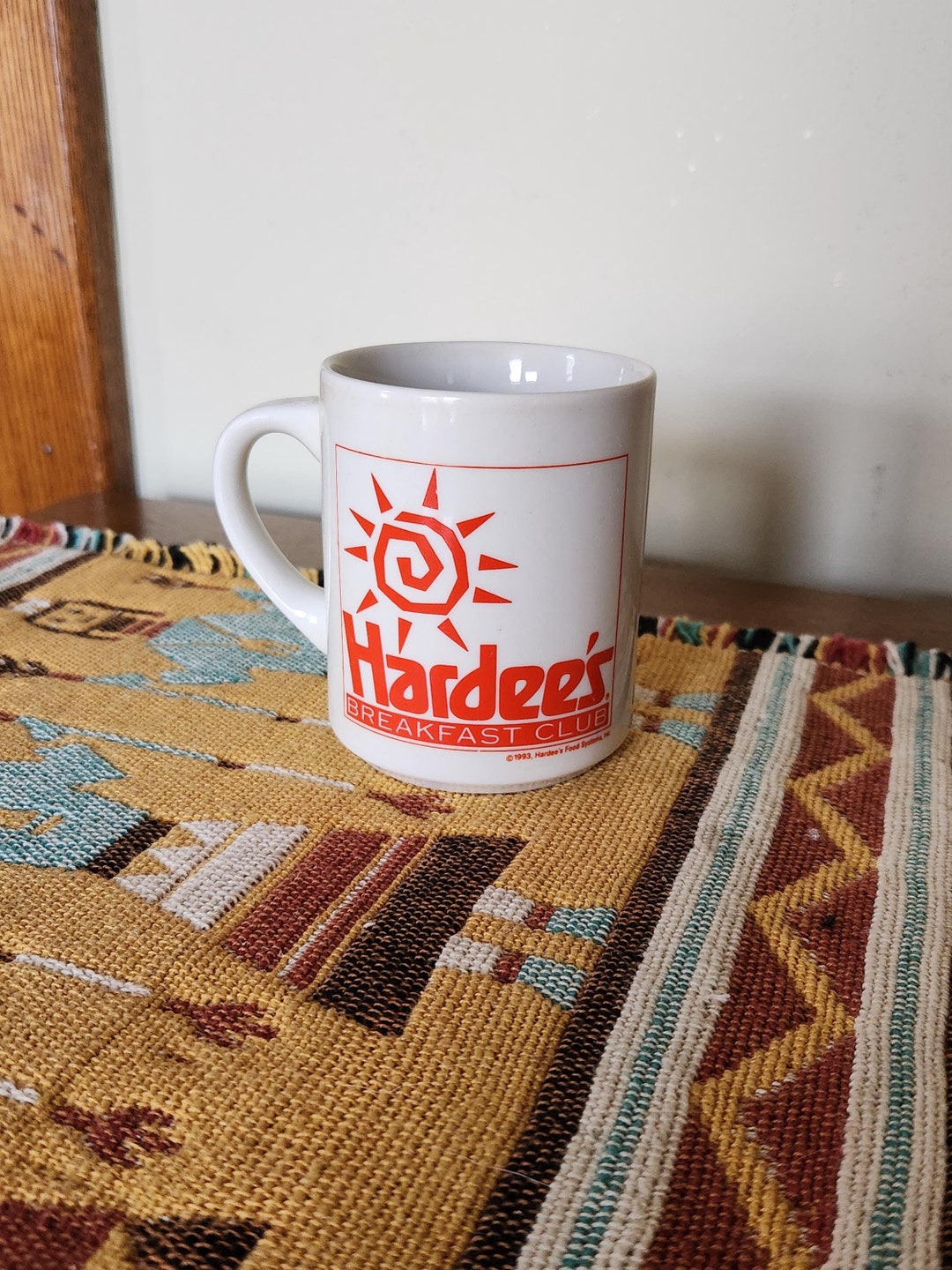 Super Cool & Vintage 1993 HARDEE'S BREAKFAST CLUB Ceramic Coffee/tea ...