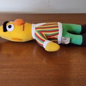 Super Cool & Vintage SESAME STREET'S BERT 12" Plush/doll, Made by ...