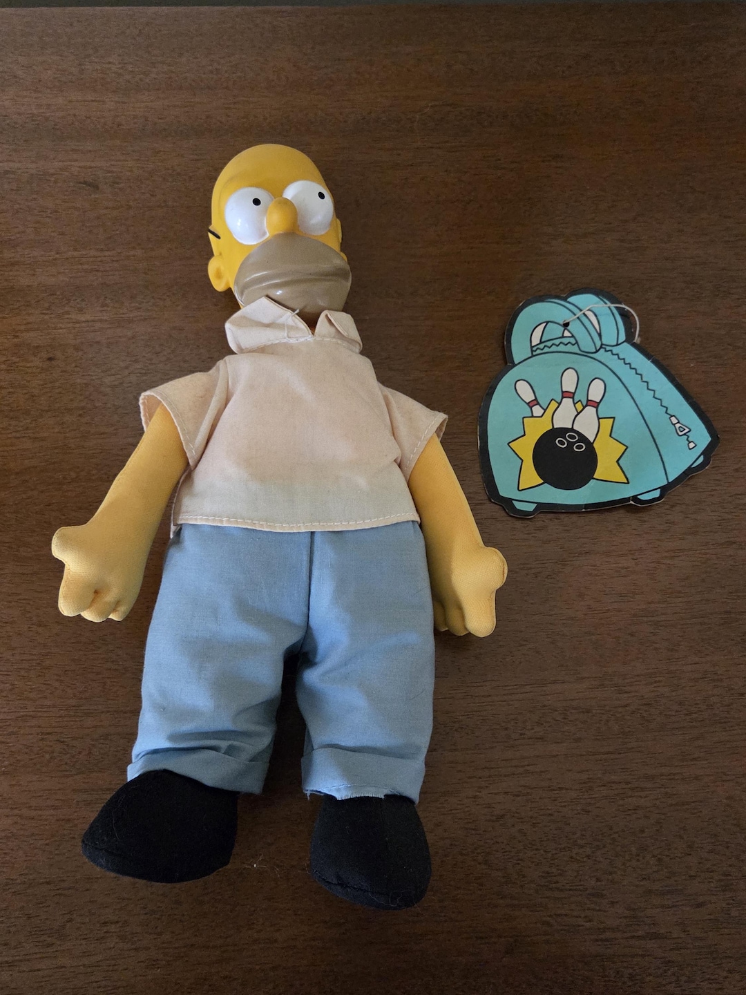 Very Cool & Vintage 1990 'meet the Simpsons' HOMER SIMPSON Plush Toy ...