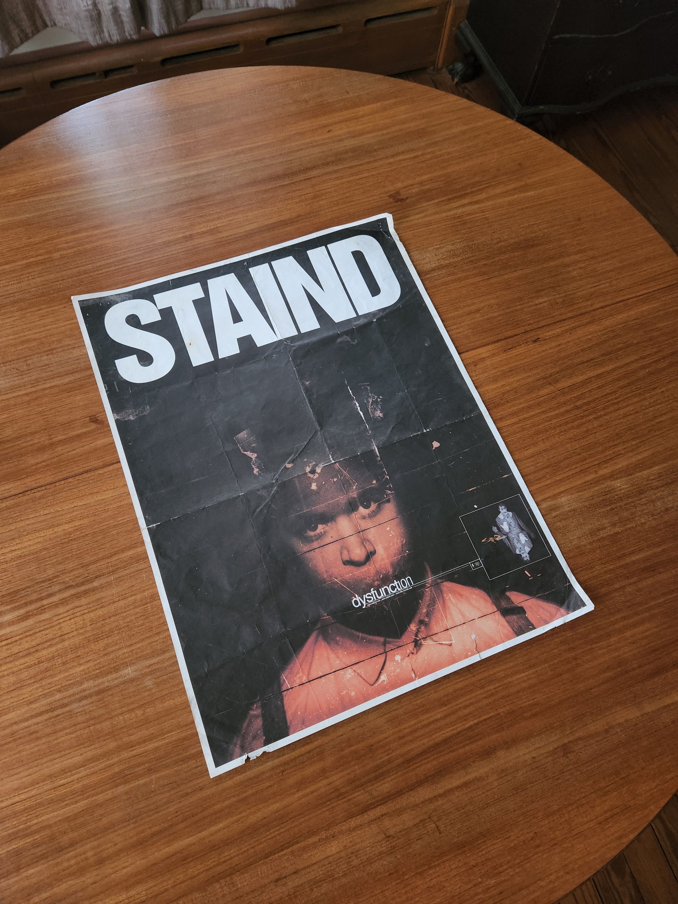 Very Cool Original & Vintage 1999 STAIND DYSFUNCTION - Etsy