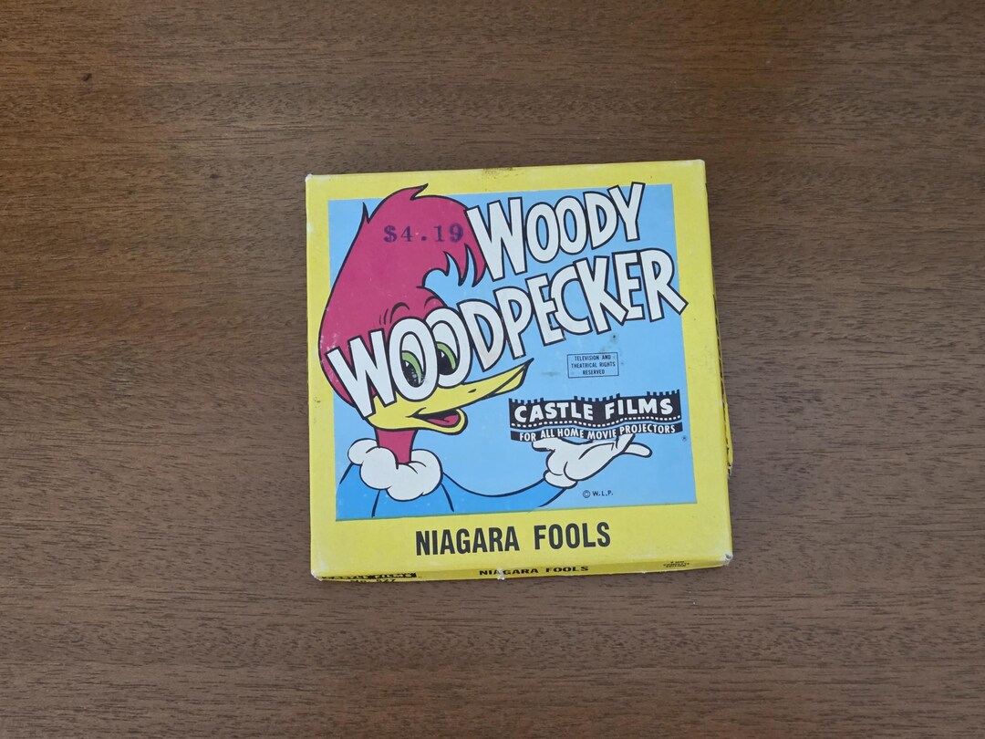 Mid-century WOODY WOODPECKER 'niagara Fools' Castle Films 8mm Home ...