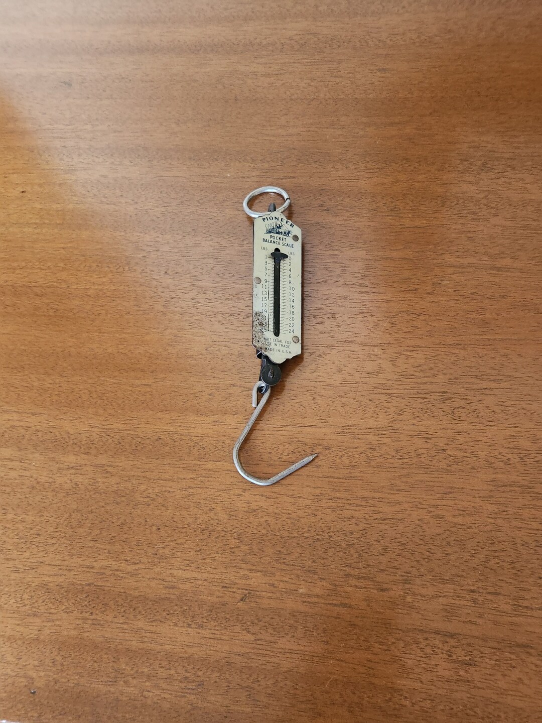 Very Cool & Mid Century PIONEER POCKET Balance 25lbs. SCALE, Made in U ...