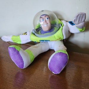 Super Cool & Vintage Toy Story BUZZ LIGHTYEAR Hand Puppet/action Figure ...