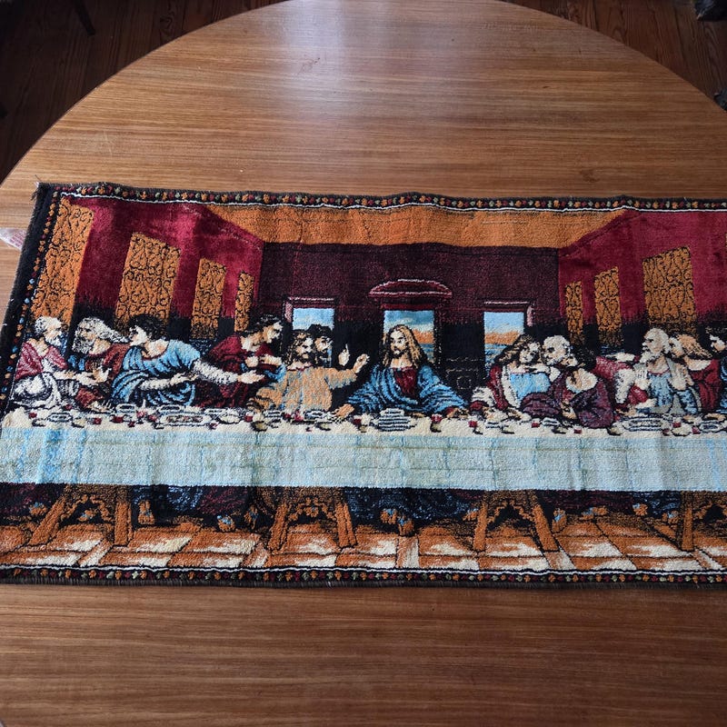 Last Supper Tapestry - Etsy