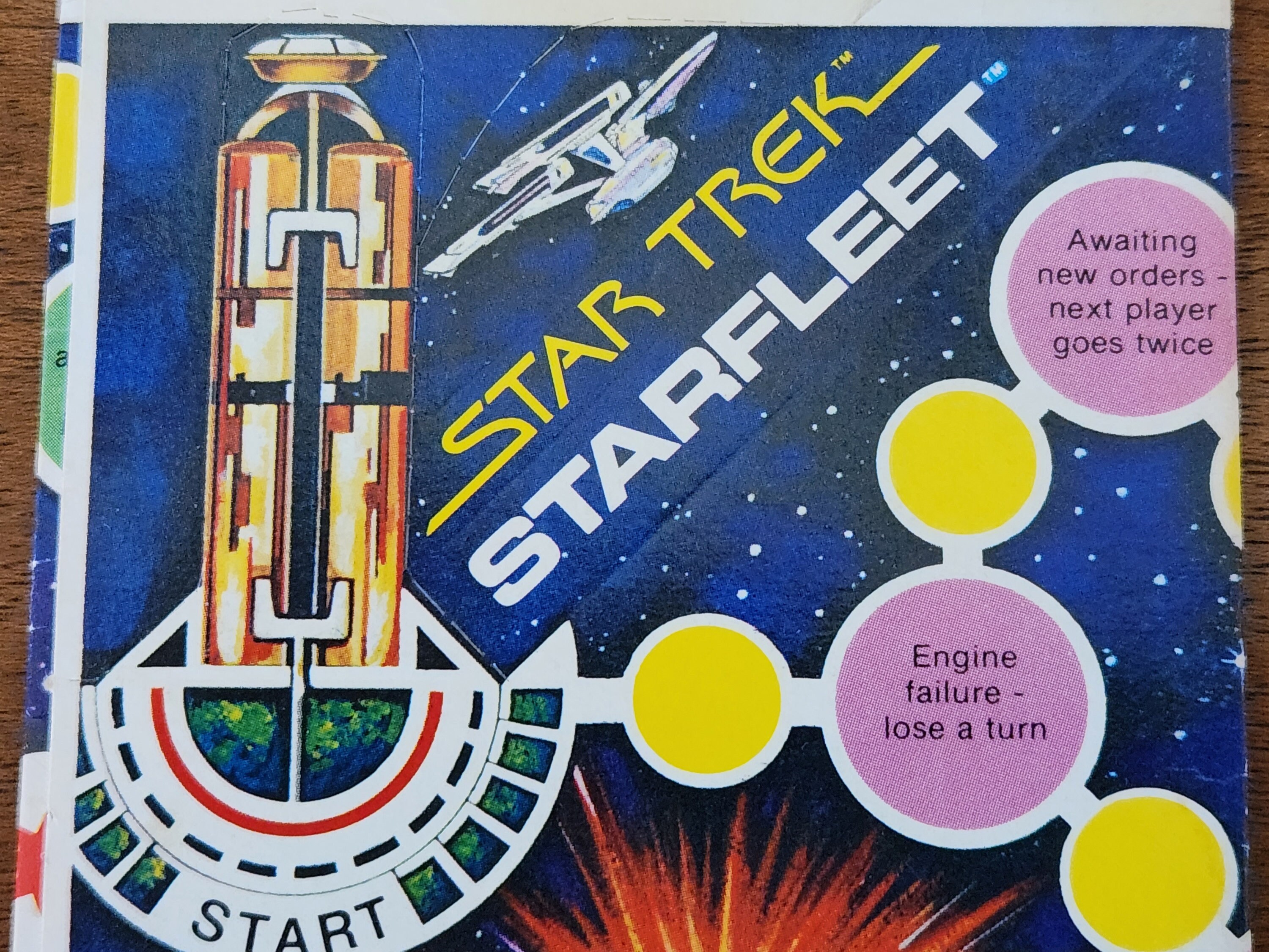 Extremely Rare & Awesome 1979 STAR TREK STARFLEET Cardboard Paper ...