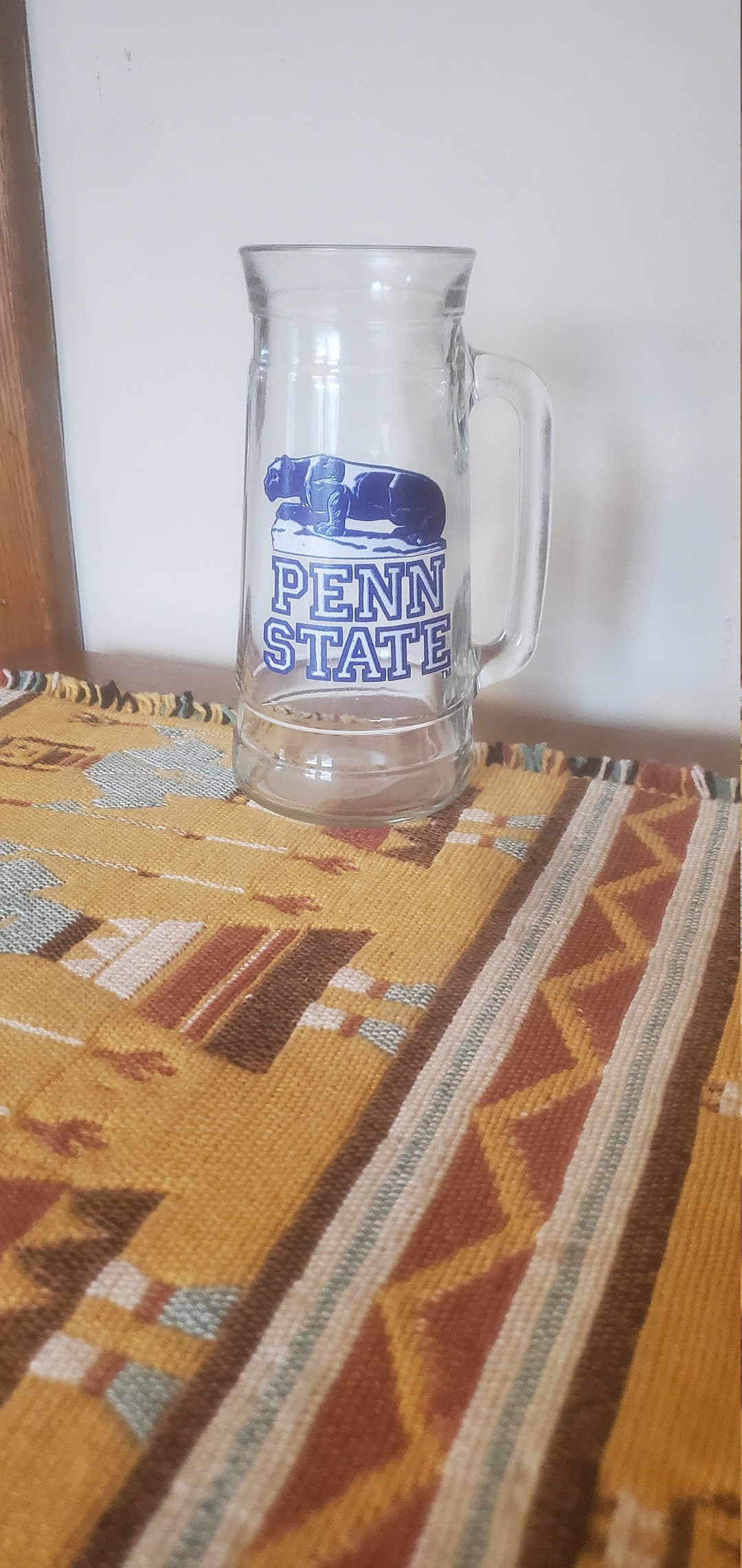 Very Cool & Vintage Penn State University PSU Nittany Lions Glass Stein ...