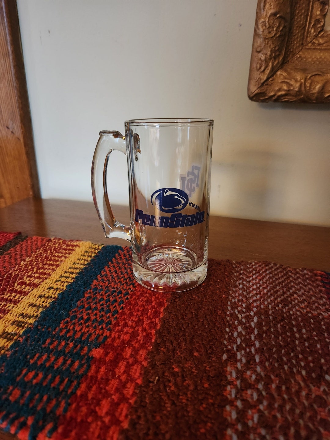 Vintage Penn State University (PSU) Nittany Lions Glass Beer Mug/cup - Etsy