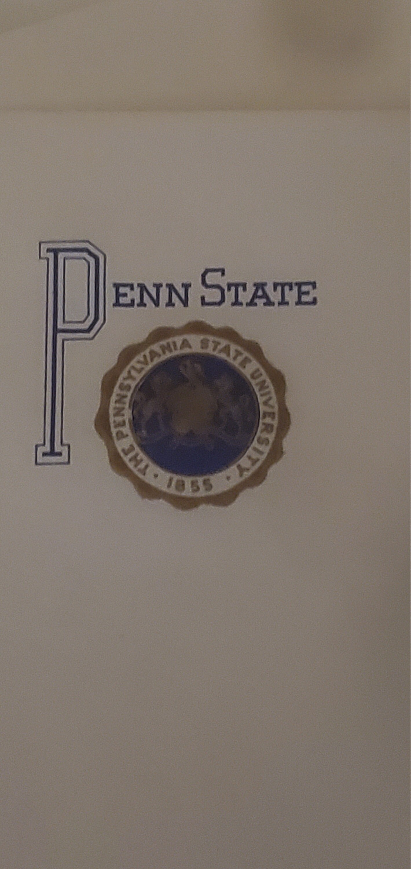 Extremely Rare & Vintage Late 1960's Penn State University - Etsy