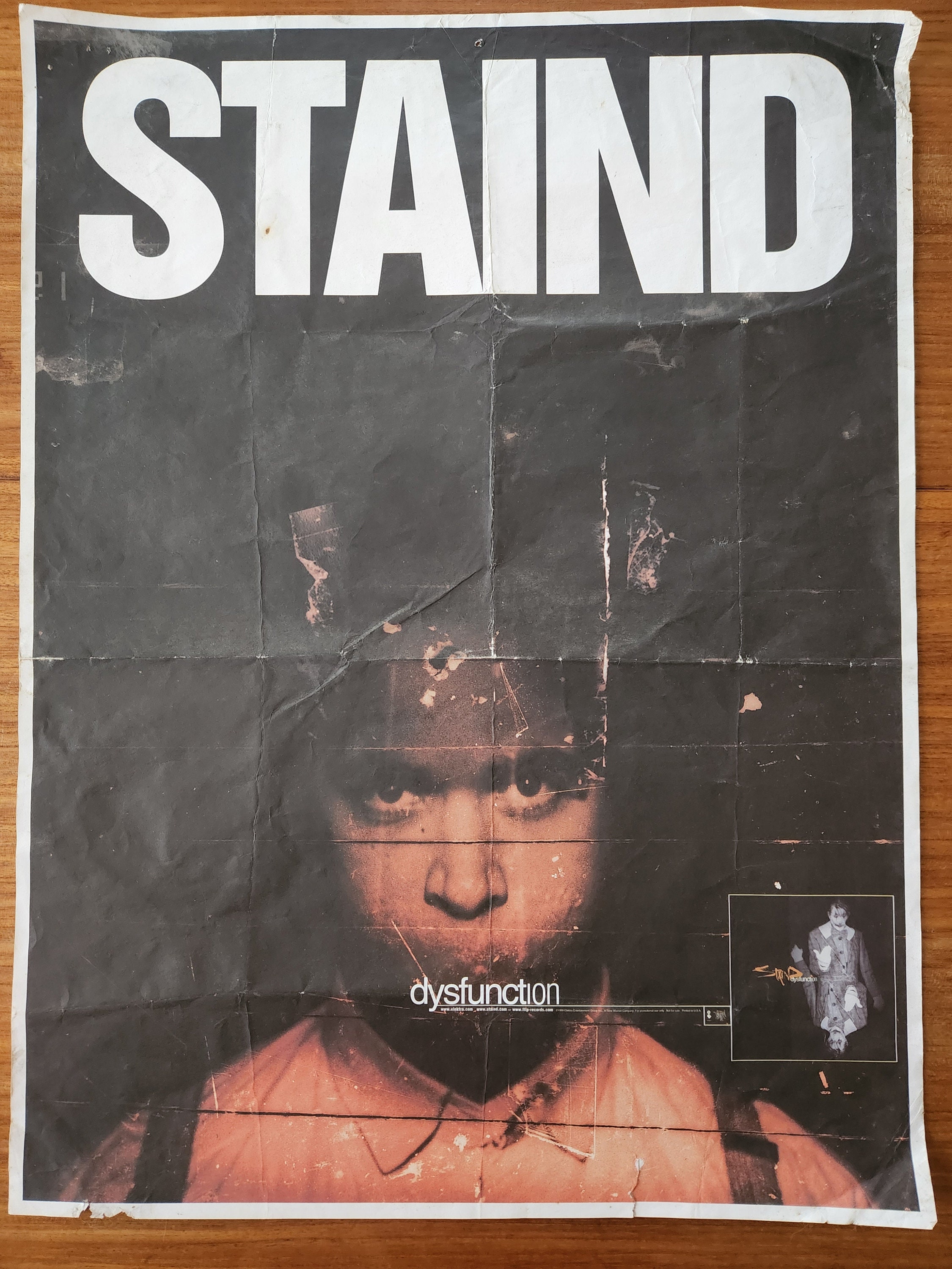 Very Cool Original & Vintage 1999 STAIND DYSFUNCTION - Etsy