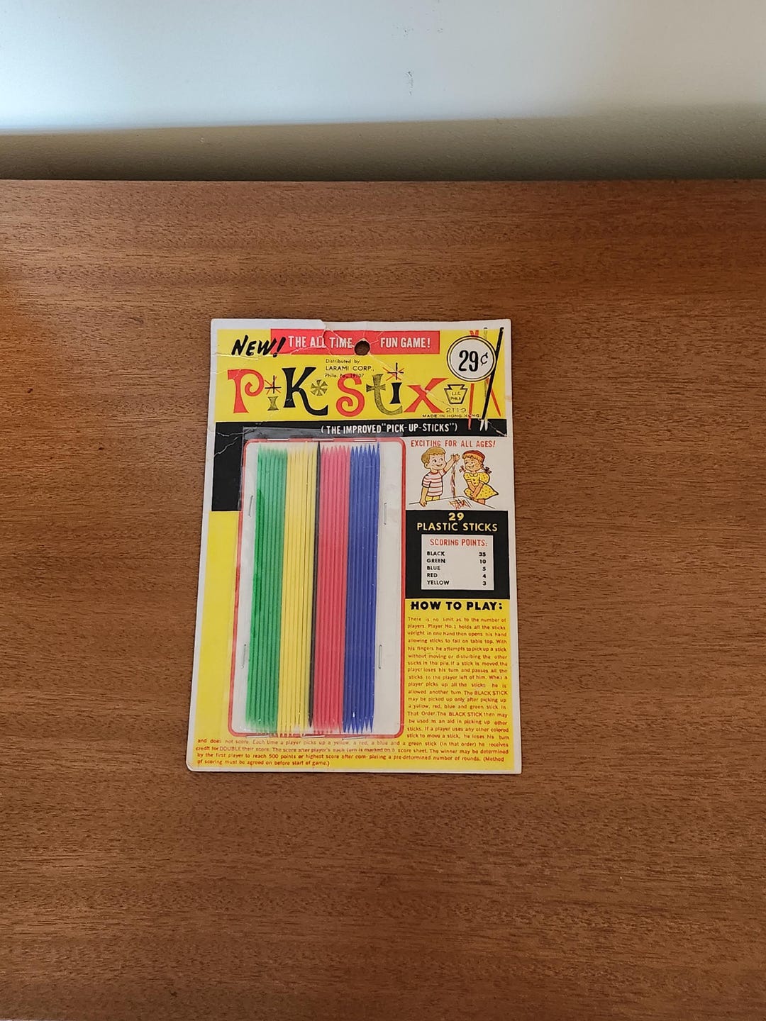 Super Cool & Mid-century Unopened/new in Box PIK STIX Game, Made in ...