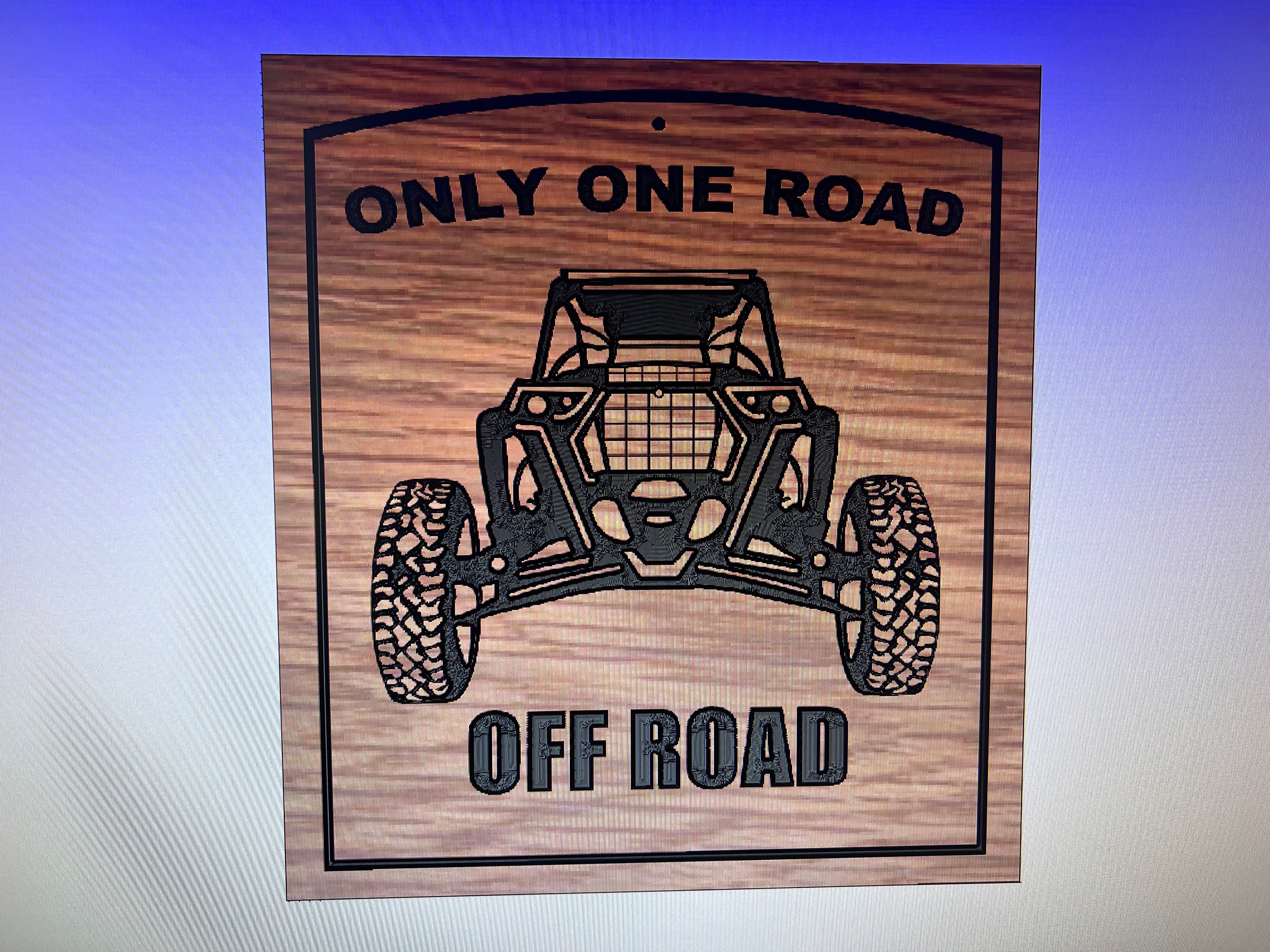 Off Road Buggy Sign. DXF and SVG Digital File for Cnc Router Etc. - Etsy UK