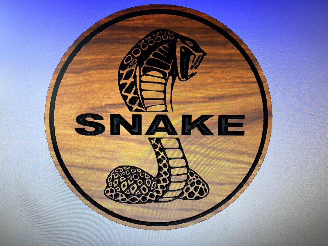 Snake Wall Plaque Cnc Digital File. Contains Both DXF and SVG. - Etsy