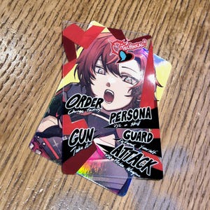Persona 5 P5 Ambush!!! Transparent Battle Screen Deco Card - Etsy