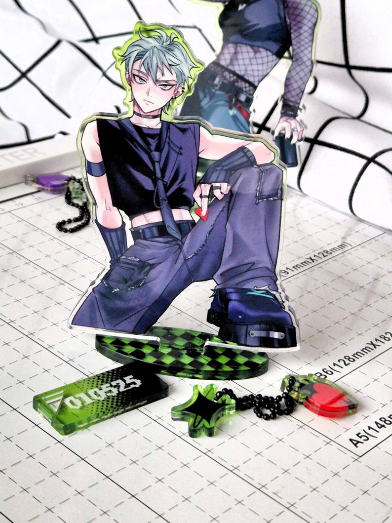 ALNST Ivan Till Grunge Punk A6 Standee Board - Etsy
