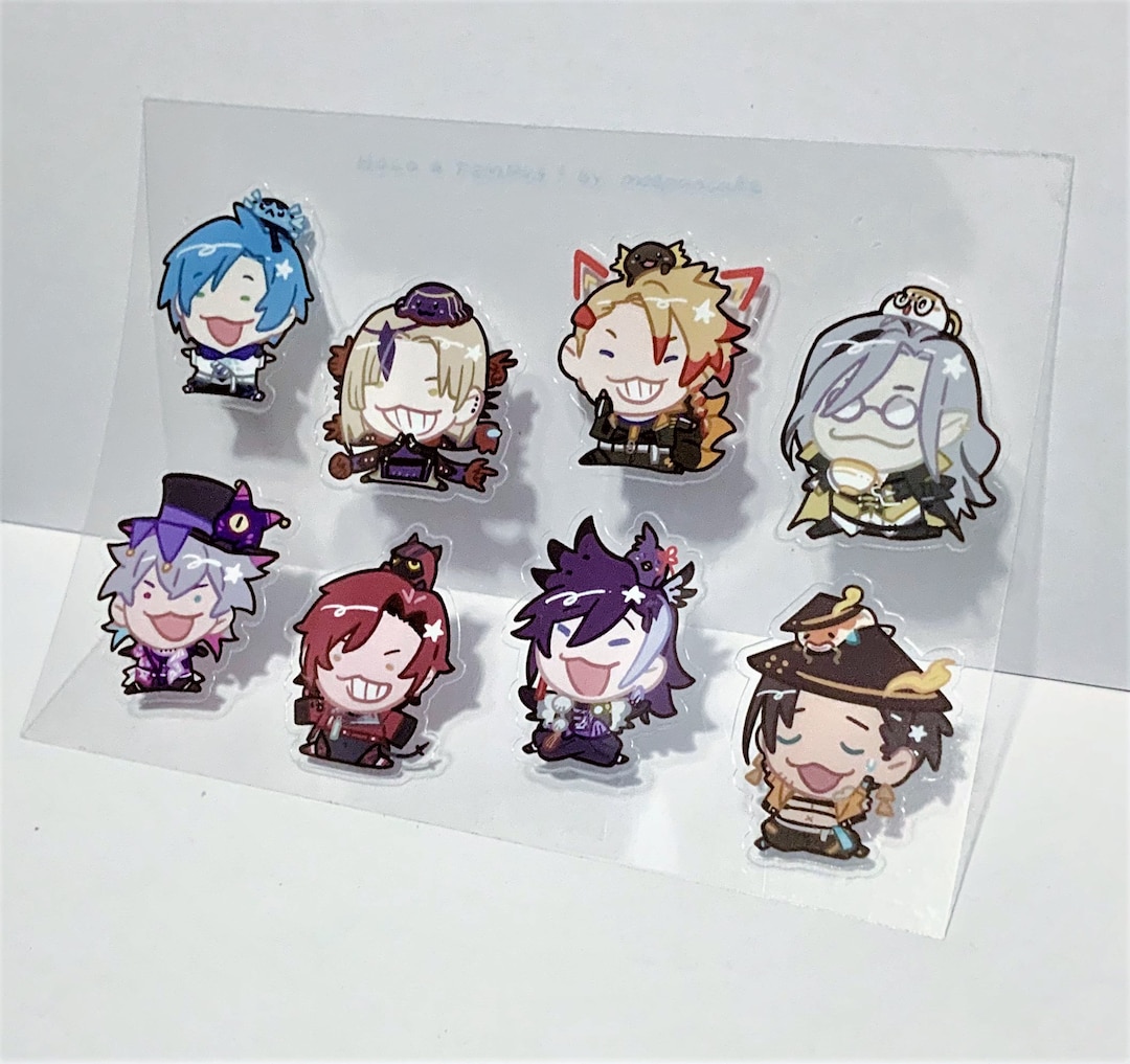 By Meepancake Tempus Holostars Guild & Vanguard A6 Transparent Sticker ...