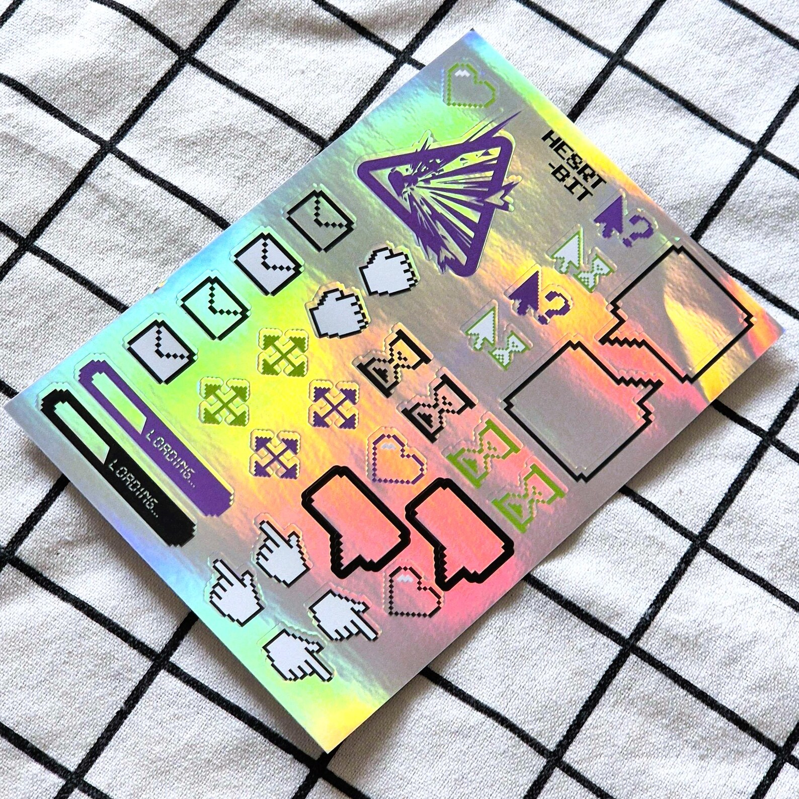 Original Deco Sticker A6 Kisscut Sticker Journal Toploader Deco - Etsy