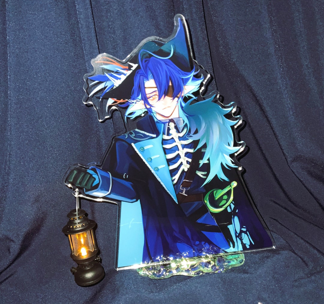 Arknights Lumen Ghost Ship Light up Lamp 20cm Standee - Etsy