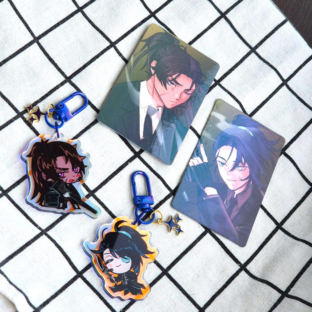 Limbus Company Full Stop Office Hong Lu Heathcliff Charms Photocards - Etsy