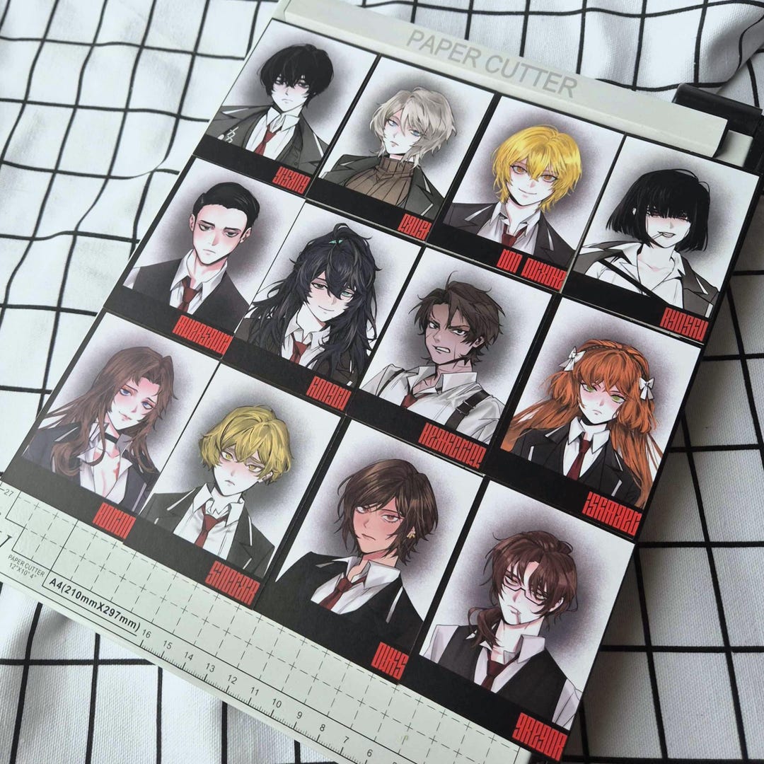 Limbus Company LCB Double Sided Thick Polaroids - Etsy