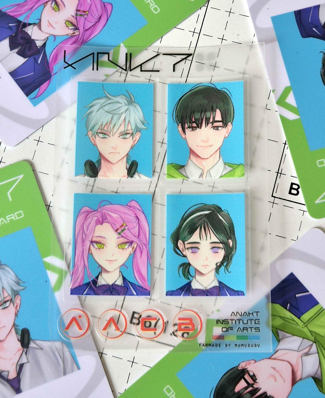 ALNST Alien Stage ANAKT Academy Student ID Cards - Etsy