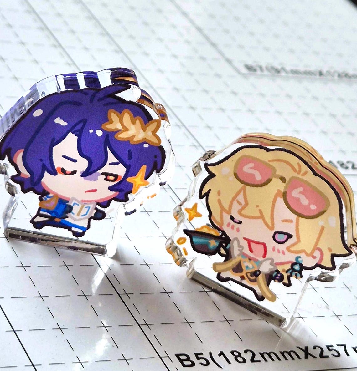 By Meepancake Honkai Star Rail Dr Ratio Aventurine Ratiorine Blockies ...