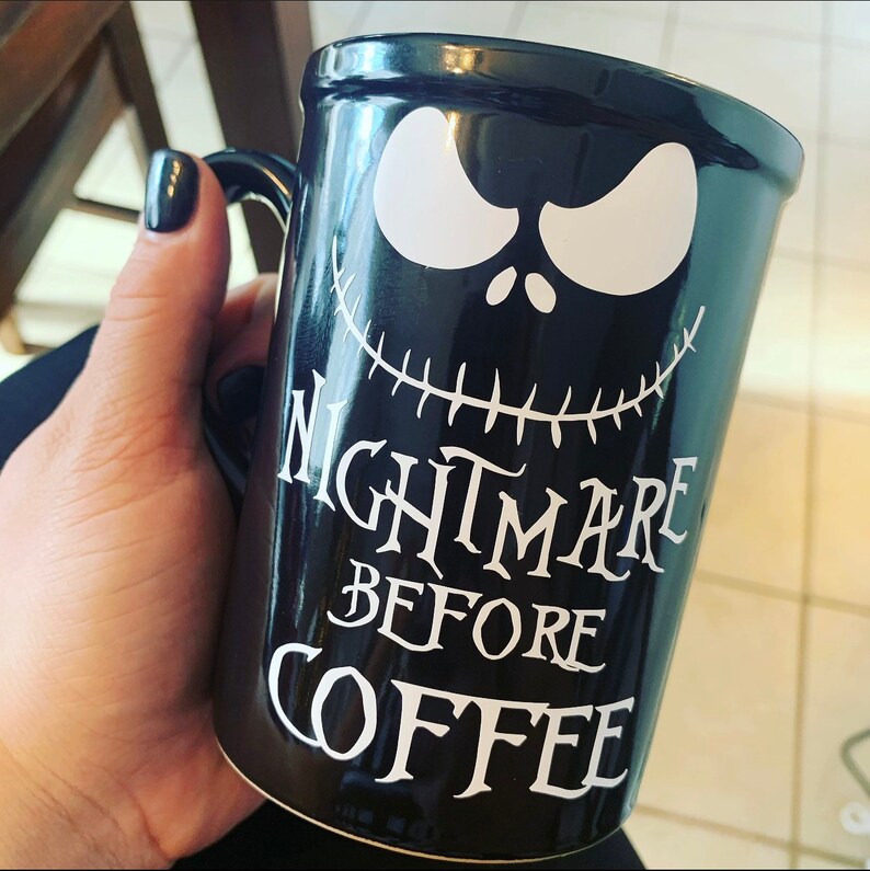Nightmare Before Coffee Mug - Etsy