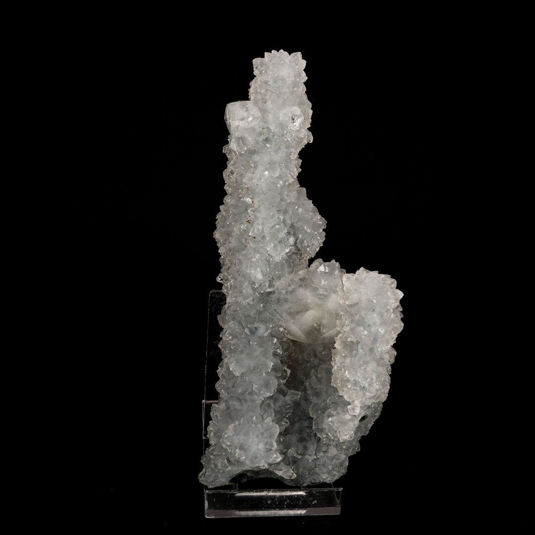Apophyllite on MM Quartz Natural Mineral Specimen # B 6341 - Etsy