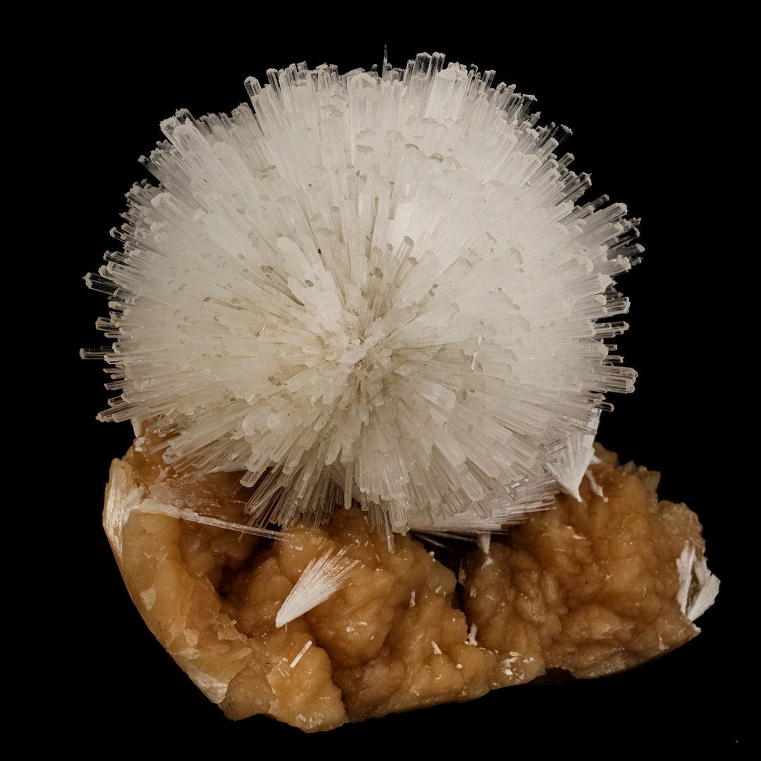 Scolecite Sprays With Stilbite Natural Mineral Specimen # B 6260 - Etsy
