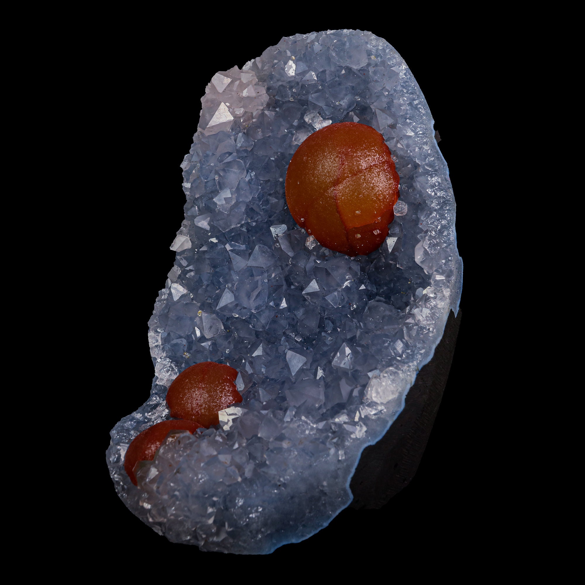 Rare Red Botryoidal Fluorites Natural Mineral Specimen # B 6904 (USA ...