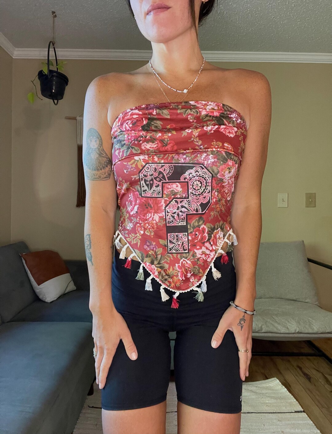 Tipper Floral Tube Top - Etsy