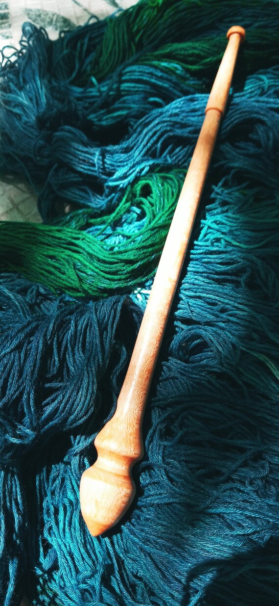 Maple Supported Spindle Russian Spindle | Etsy