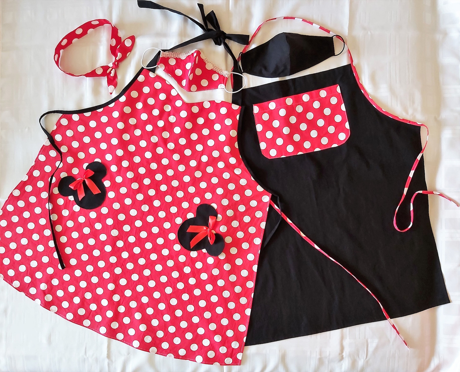 Aprons for Couples, Matching Aprons for She and He, Cute Aprons With ...