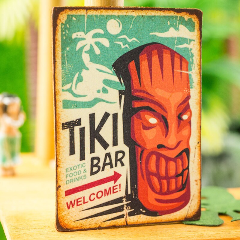 Miniature Tiki Bar - Etsy
