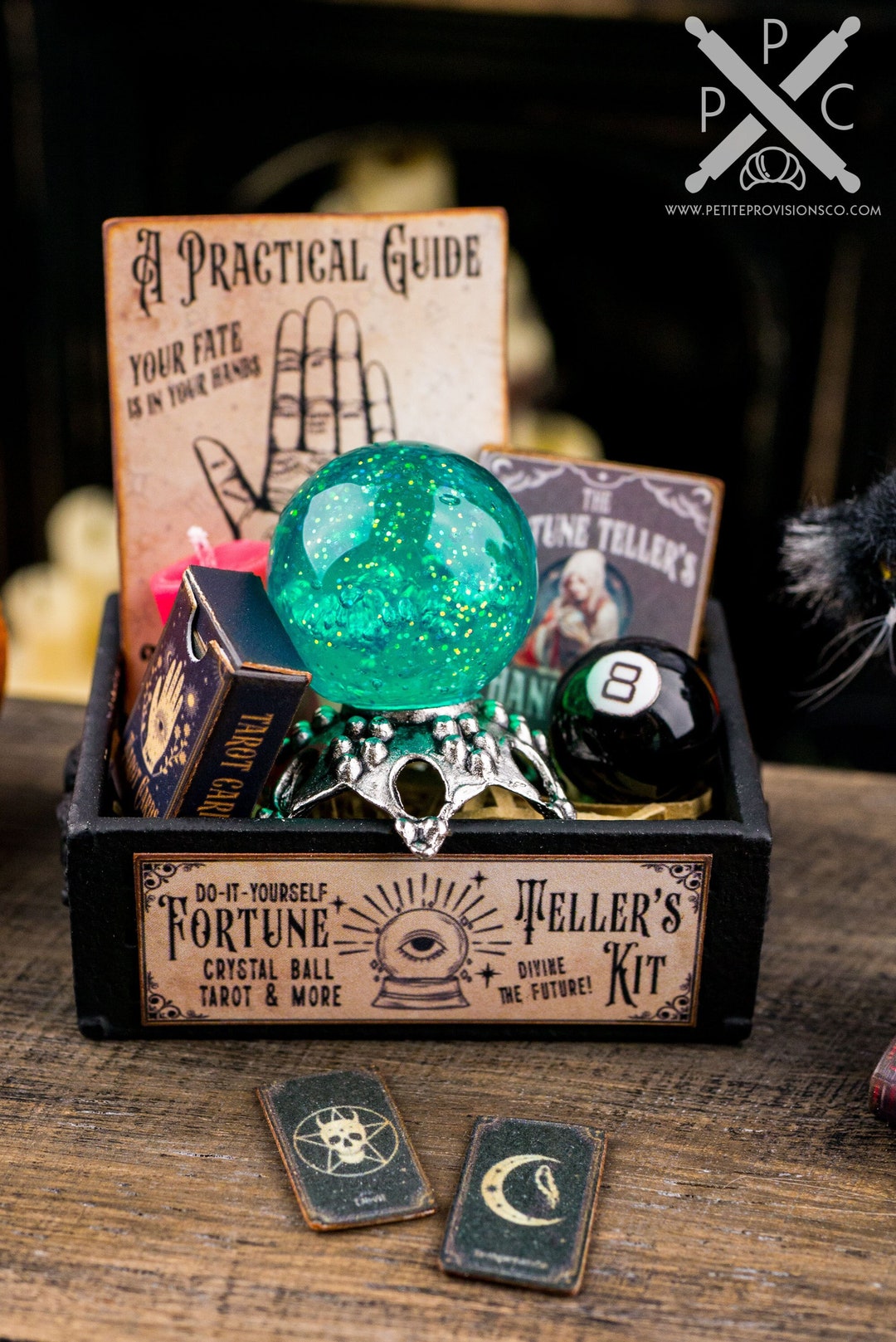 Dollhouse Miniature DIY Fortune Teller’s Kit - 1:12 Dollhouse Miniature ...