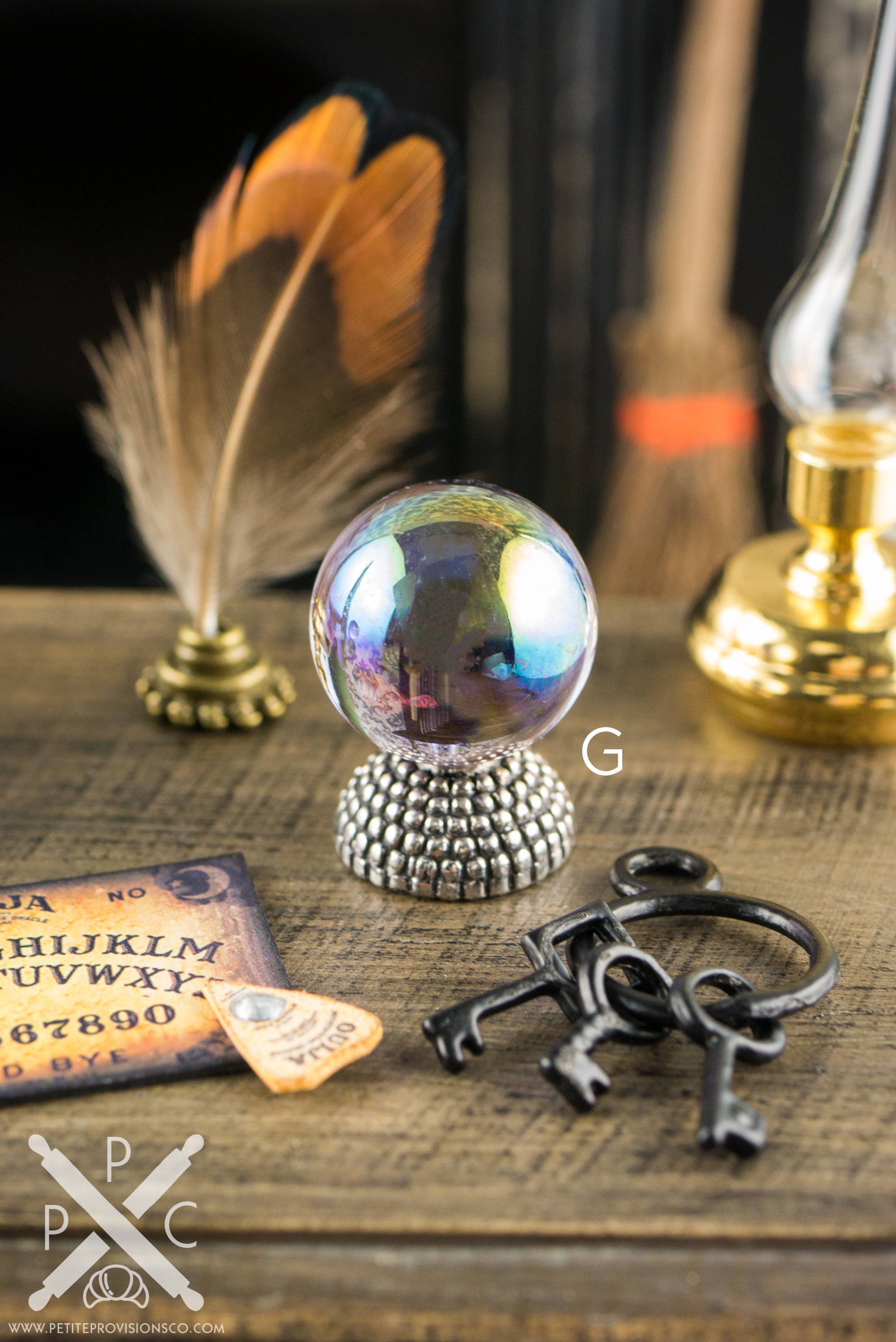 Dollhouse Miniature Magical Crystal Ball Gazing Ball | Etsy