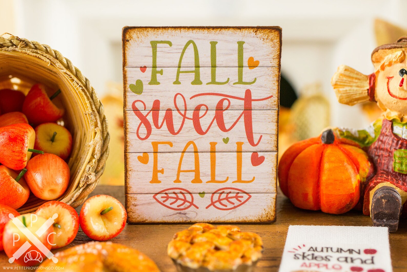 Made to Order Dollhouse Miniature Fall Sweet Fall Sign | Etsy