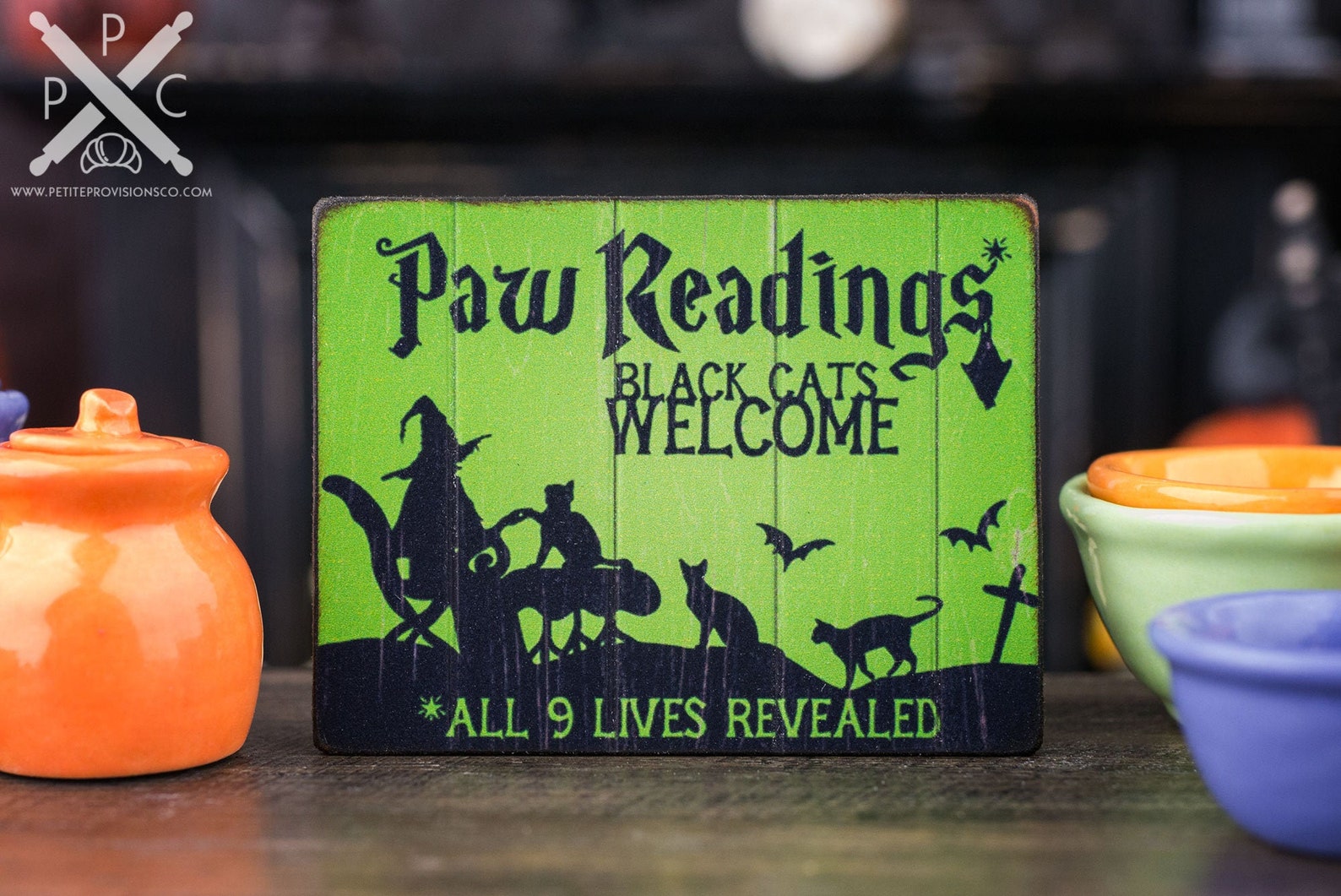 Made to Order Dollhouse Miniature Paw Readings Sign 1:12 - Etsy
