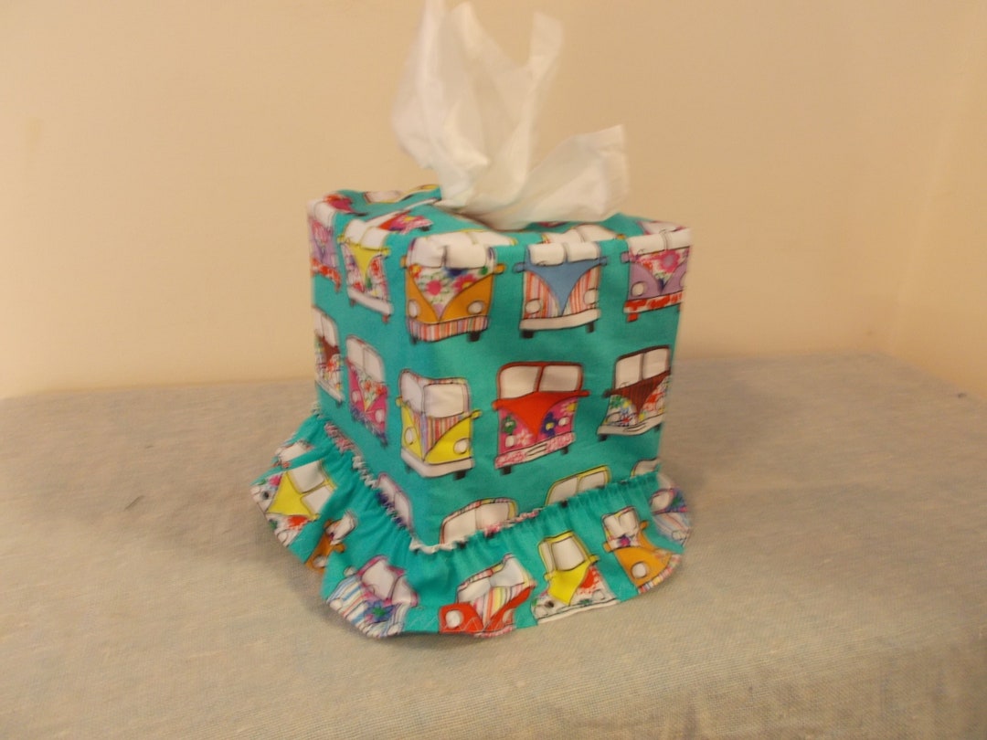 Camper Van Cube Tissue Box Cover - Etsy