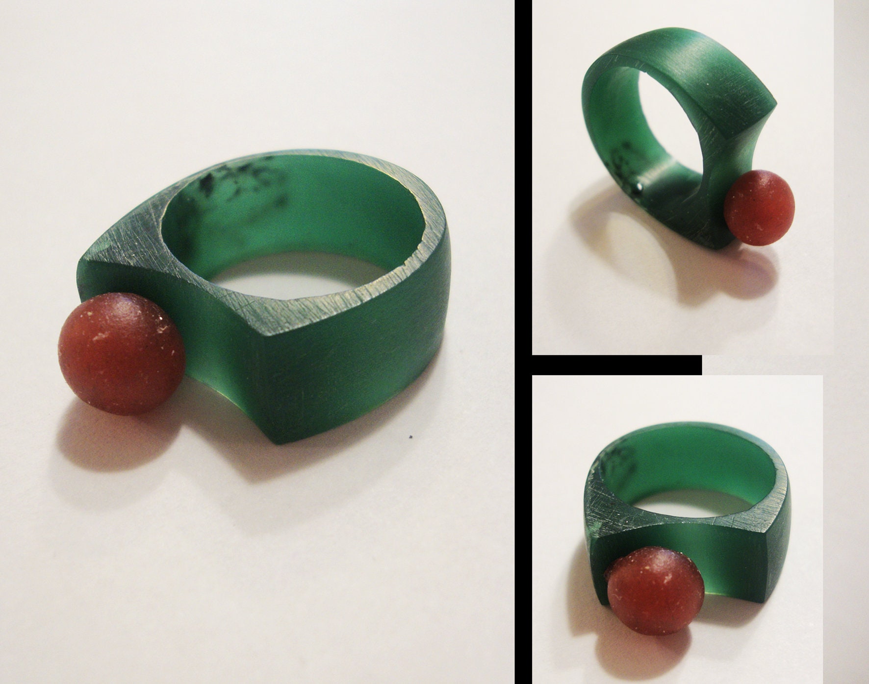 Earth's Orbit, a Handmade, Sterling Silver, Wax Model Ring With ...