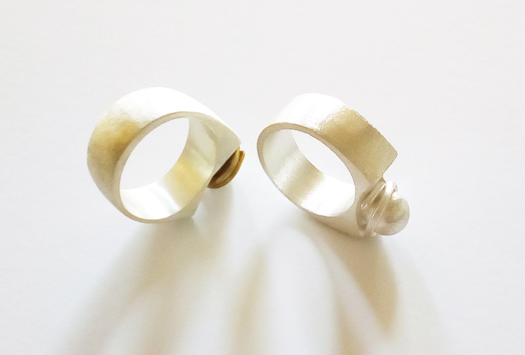 Earth's Orbit, a Handmade, Sterling Silver, Wax Model Ring With ...