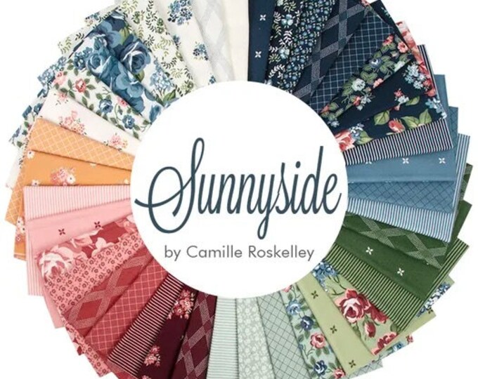 Sunnyside Fat Quarter Bundle by Camille Roskelley for Moda Fabrics - Etsy